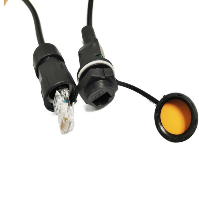 M20 Screw Type RJ45 Waterproof Connector