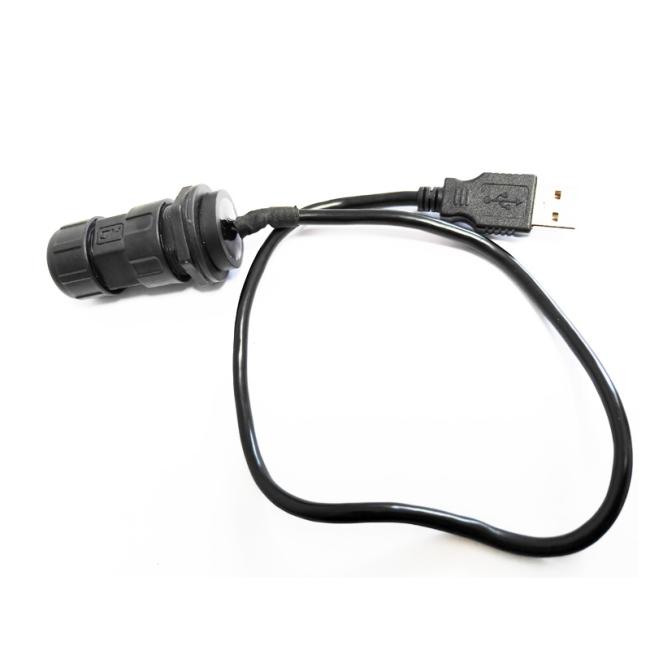 USB Head RJ45 Waterproof Connector Socket Of Network Crystal 