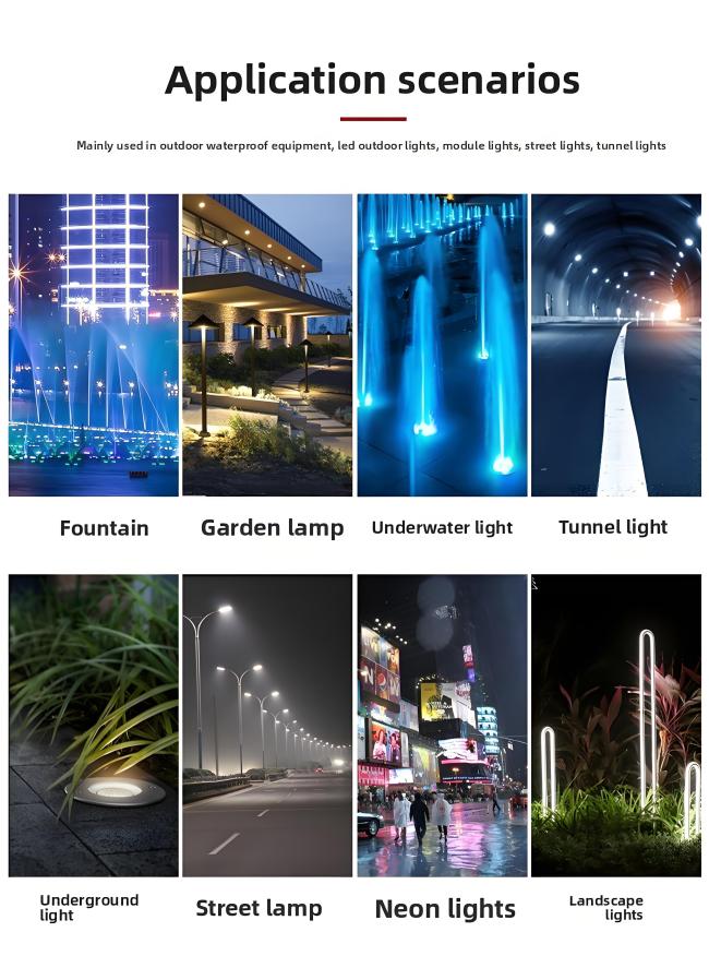 Internal view of junction box wiring