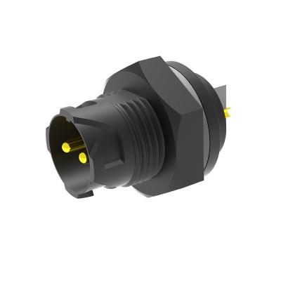 China Industrial Ip67 Circular Waterproof Connector 250V P12 Self Locking for sale