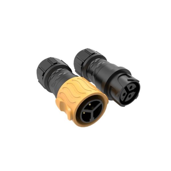 Quality P25 Three Core Waterproof Circular Connector Self Locking Assembly Micro for sale