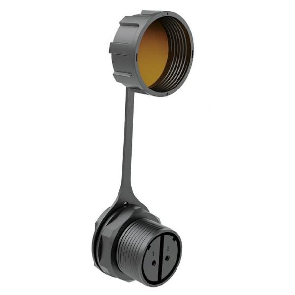 Quality M25 3 Core Waterproof Circular Wire Connector Female Micro Inverter Connector for sale