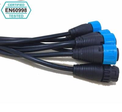 Cina IP67 impermeabile maschio femmina connettore auto bloccante inverter a tre nuclei cavo di alimentazione in vendita