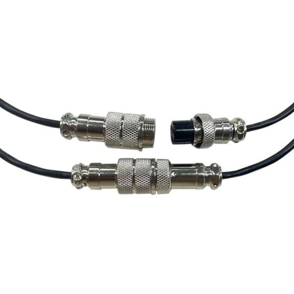 Quality GX16 3 Core Aviation Waterproof Power Connector Wire Sensor Male And Female Head for sale