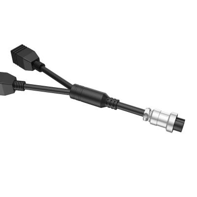 China IP68 Push Pull Cable Waterproof Connector Of Industrial Power Vehicle Monitoring for sale