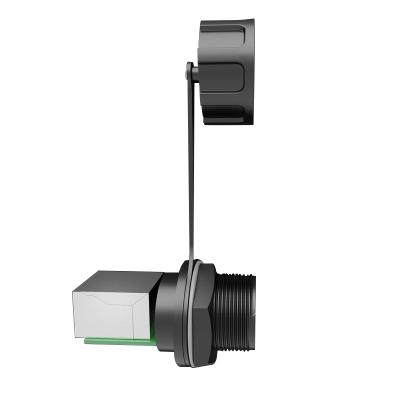 Cina M20 Pannello RJ45 Cable di segnale connettore impermeabile 180 gradi Cristallo Aviation Plug in vendita