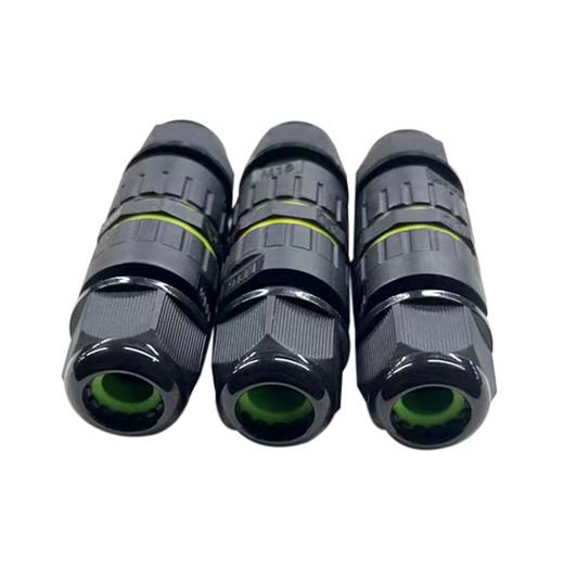 Quality IP67 Waterproof Circular Connector With PA6 Nylon Material And Gilded Brass Metal for sale