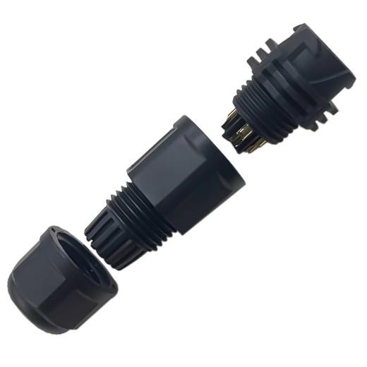 Quality 4 Pin IP67 Water Resistant Circular Connector For Cable Jacket OD 4.5-9.2 Mm2 for sale