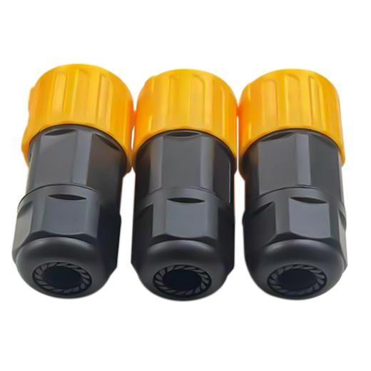 Quality Waterproof IP67 Circular Male And Female Connectors 4 pin 15A Max Current Rating for sale