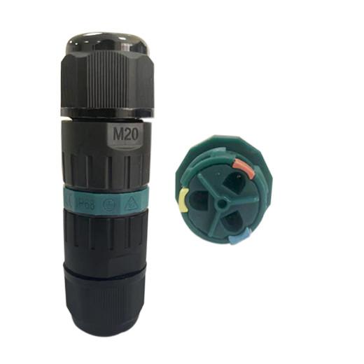 Quality Soldering / Screw Fitting Waterproof Circular Connector 4 Pin Male Female Connector for sale