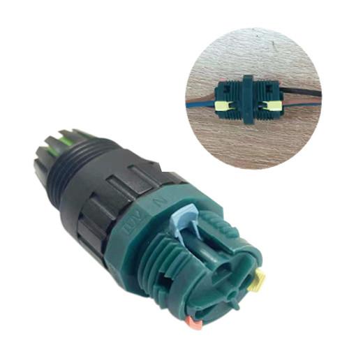Quality Soldering / Screw Fitting Waterproof Circular Connector 4 Pin Male Female for sale