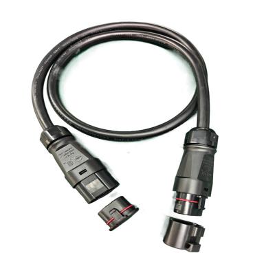 China ETL & TUV Standard Black Power Cord Plug Connection PVC Jacket Included for sale