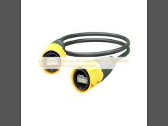 Защита от светодиодного сигнала IP67 водонепроницаемая RJ45