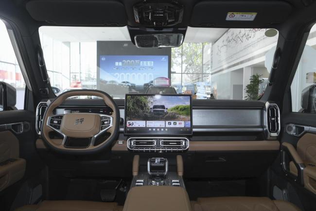 JETOUR T2 cabin or detail view
