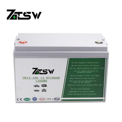 China ROHS 12V Lithium LiFePO4 Battery 6000 Deep Cycle RV Battery for sale