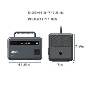 Cina Solar Portable Power Generator For Outdoors Camping Travel Fishing Hunting Hiking Car Refrigerator Vacuum Cleaner in vendita
