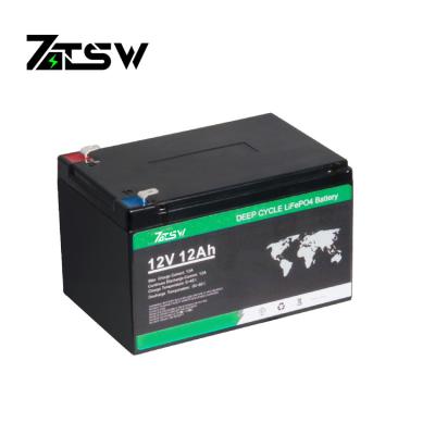 Cina Batteria dell'automobile Lifepo4 del pacchetto 12ah della batteria ricaricabile di iso 12v in vendita