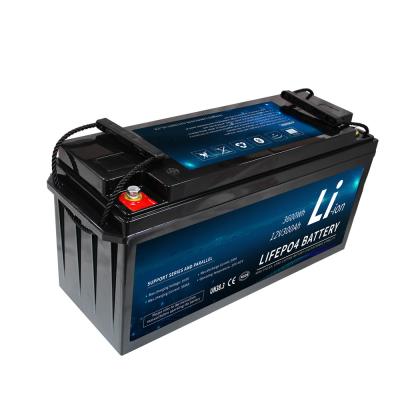 China 12V 200Ah Lithium Battery LiFePO4 Recharge Replace SLA AGM 4WD RV Power for sale