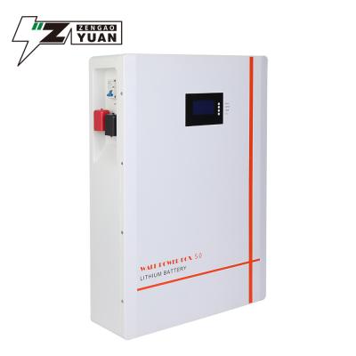 China De muur zette naar huis efficiënte energieopslag geïntegreerde 5KWH 48V 100AH op Te koop