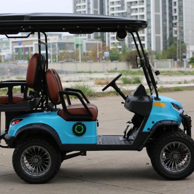China FHC2+2 Premium Four Wheel Braking Electric Golf Cart for sale