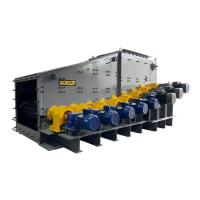 China Rock Aggregate Roller Screening Machine 16-32kw 550 TPH Stepped Roll Screen for sale