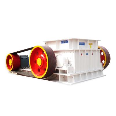 中国 柔らかい関係の石灰岩の粉砕機に与えるOEM 2ロール粉砕機機械ユニフォーム 販売のため