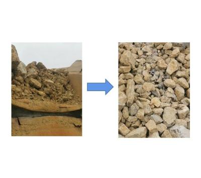 China Van het de Rolonderzoek van de puinscheiding van de Machine 140-385 TPH Productie de Stabiele Verrichting Te koop