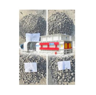 Cina frammentazione morbida della roccia dell'OEM del doppio frantoio liscio del rotolo di dimensione di scarico di 10-25mm in vendita