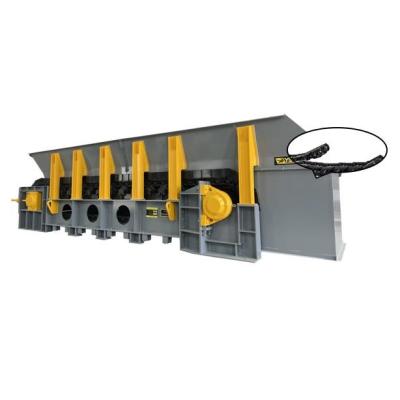 Cina Sistema di trasportatore materiale in serie del grembiule del trasporto del nastro trasportatore del grembiule di 200 - 600 TPH in vendita