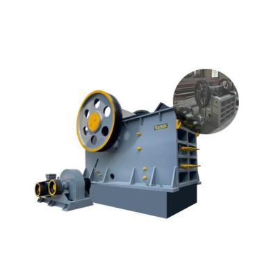 China Trituradora de roca de mandíbula de acero manganeso de 30 kW para triturar de capacidad eficiente en venta