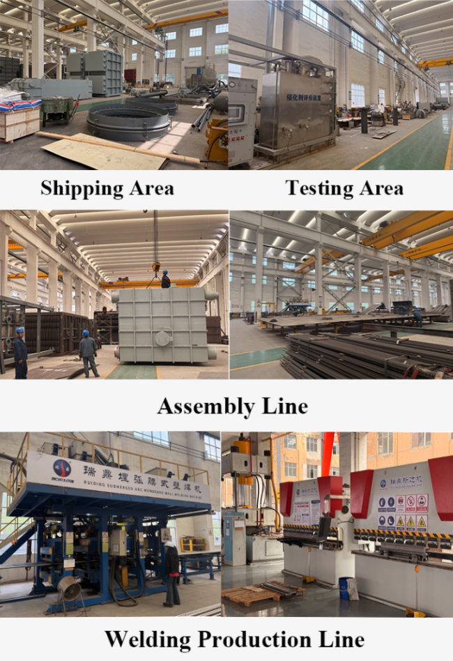Jiangsu Ruiding Environmental Engineering Co., Ltd. factory production line 1