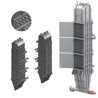 China Efficient Heat Transfer Bulk Solid Plate Heat Exchanger Continuous Operation for sale