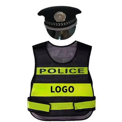 China Safety Police Reflective Vest Traffic Mesh Multifunctional Stab Resistant Tactical for sale