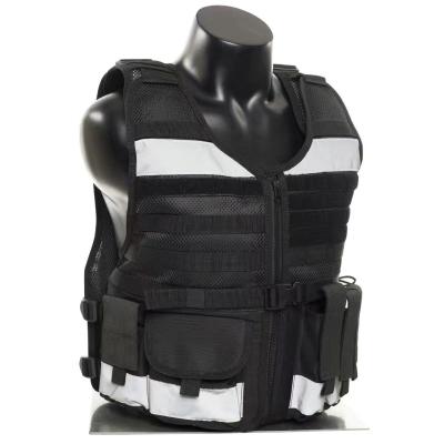 China Safety Police Reflective Vest Traffic Mesh Multifunctional Stab Resistant Tactical for sale
