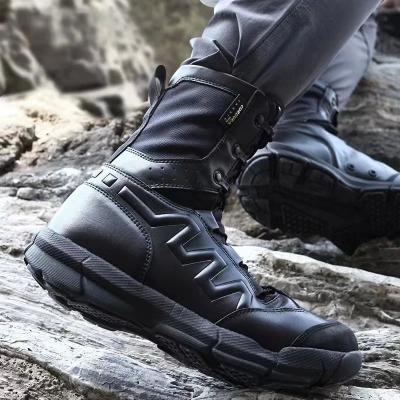Cina Stivali militari della Marina con cerniera Scarpe leggere da deserto impermeabili Traspiranti sottili in vendita