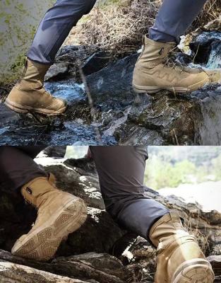 Cina Stivali militari della Marina con cerniera Scarpe leggere da deserto impermeabili Traspiranti sottili in vendita