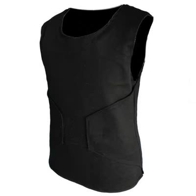 China Zwarte Leger Militair kogelvrije vest verborgen Nij Iiia Steekproof Close Fitting Men Te koop