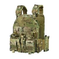 Quality Tactical Military Bulletproof Vest With Plates Molle System Carrier With Magazine Pouch 9mm for sale