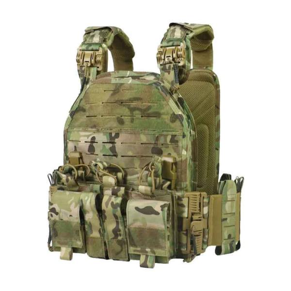 Quality Tactical Military Bulletproof Vest With Plates Molle System Carrier With for sale