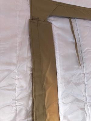 Cina 12x12 10x10 Campana militare di camuffamento boschivo Inverno a prova di freddo Indumento caldo grande in vendita