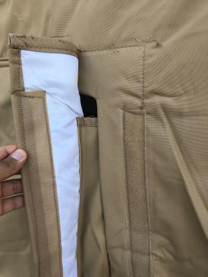 Cina 12x12 10x10 Campana militare di camuffamento boschivo Inverno a prova di freddo Indumento caldo grande in vendita