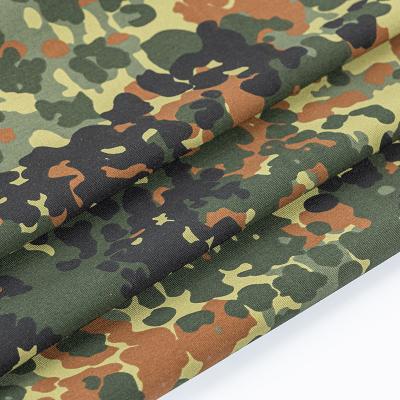 China Us Tape Military Fabric Cotton Blended German Jungle Thick Gauze Card Fabric Training Work for sale