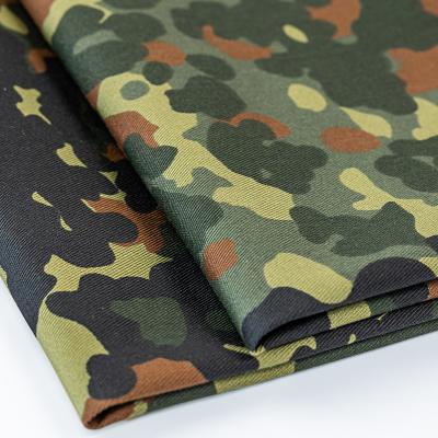 China Us Tape Military Fabric Cotton Blended German Jungle Thick Gauze Card Fabric Training Work for sale