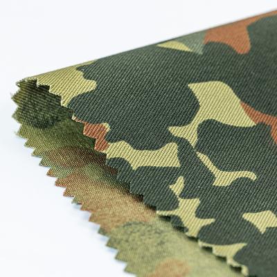China Us Tape Military Fabric Cotton Blended German Jungle Thick Gauze Card Fabric Training Work for sale