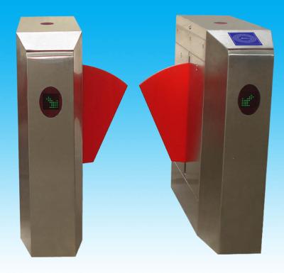 China Intelligent Controlled Access Flap Barrier Safety Pedestrian Barrier Gate for sale