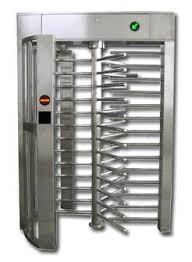 China 316 Stainless Steel Fingerprint Turnstile Full Height Fully Automatic Mechanism for sale