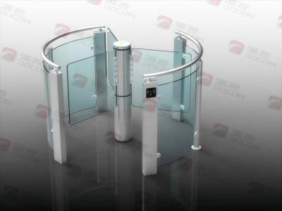 China 220VAC Controlled Access Half Height Turnstiles , Turnstile Security Gate for sale