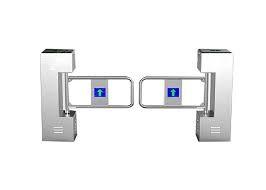 China Adjustable Speed Pedestrian Swing Gate  For Supermarkert , Entrance Turnstiles for sale