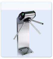 China IC ID Attendance Tripod Turnstile Entrance Gates For Railway Station for sale