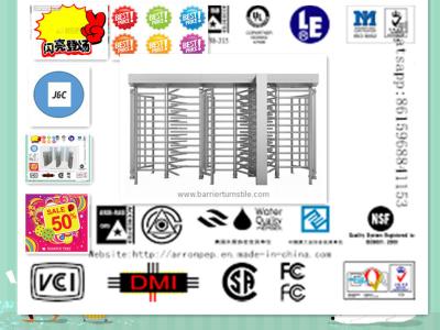 China Jc-B183 Full Height Turnstile Security & Protection FOR industry , Building for sale